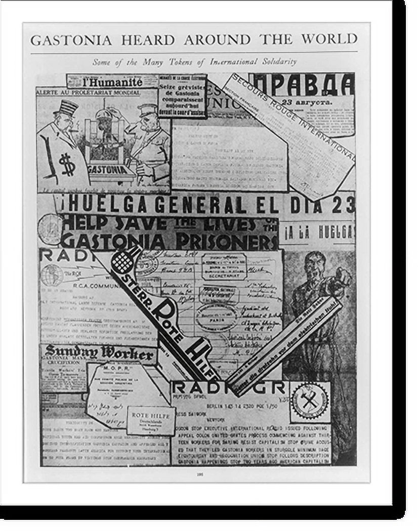 Historic Print, [Picture stores of Gastonia, N.C., labor unrest, 1929 ...