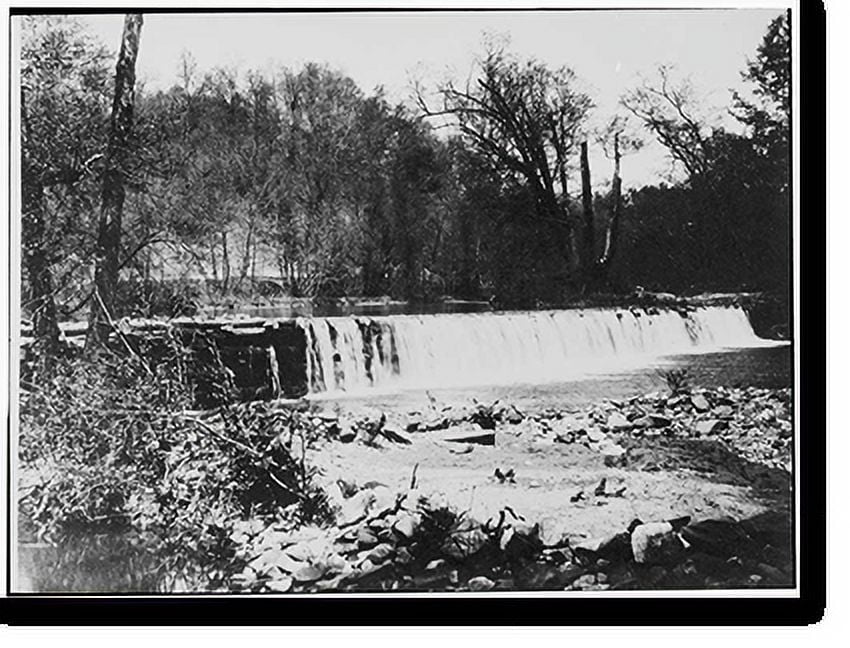 Historic Print, Pierce Mill, Tilden Street & Beach Drive Northwest ...