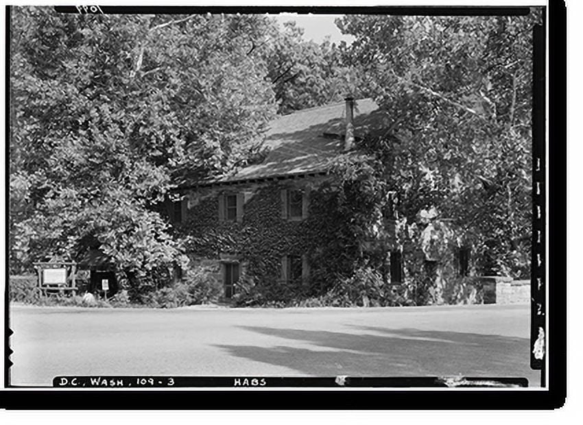 Historic Print, Pierce Mill, Tilden Street & Beach Drive Northwest ...