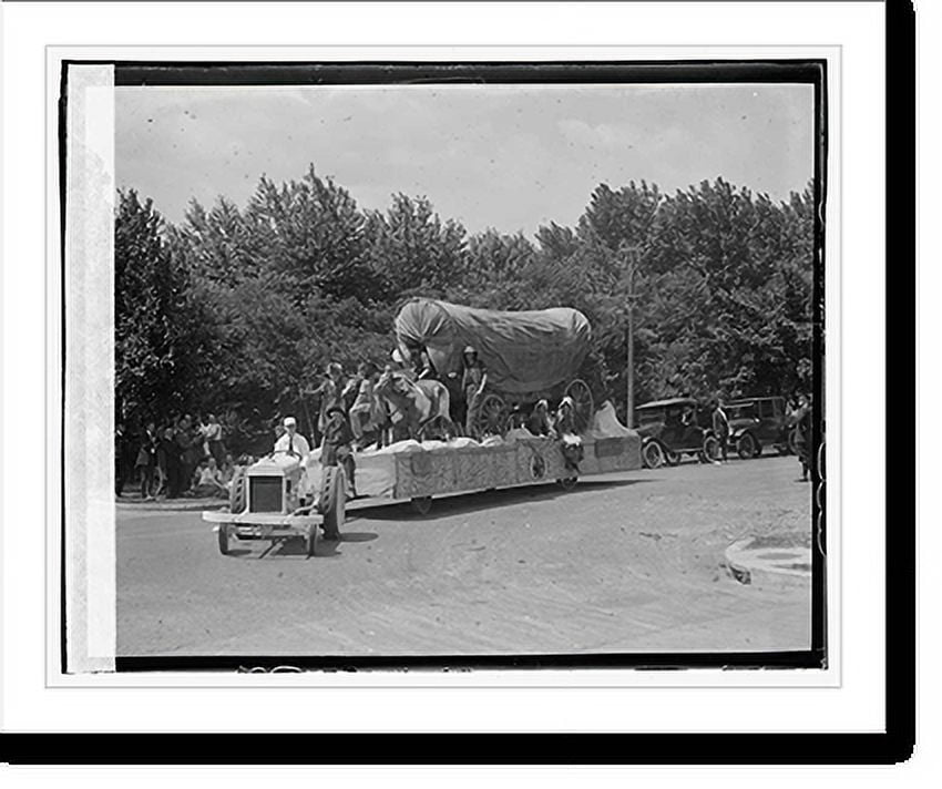 Historic Print, Pioneer float, Shrine parade, 6/7/23, 16" x 20 ...