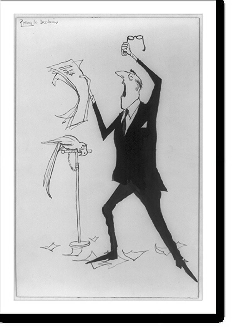 Historic Print, Poems to declaim, 18" x 24" - Walmart.com