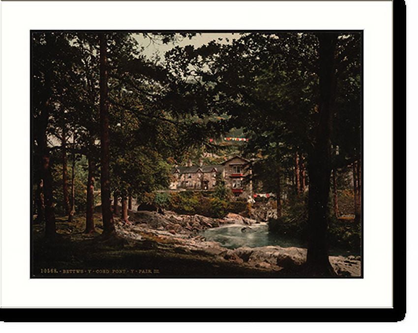 Historic Print, Pont-y-Pair III Bettws-y-Coed Wales, 16" x 20 ...
