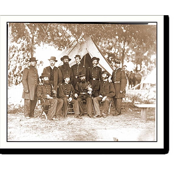 Historic Print, Portrait of Maj. Gen. Jefferson Davis officer of the ...