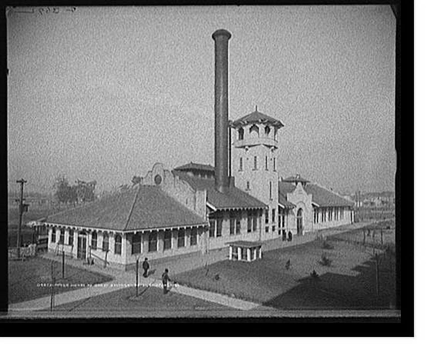 Historic Print, Power house of Great Southern Hotel, Gulfport, Miss ...
