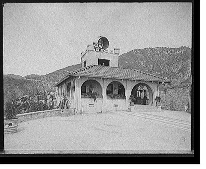 Historic Print, [Powerhouse and incline station, Mount Lowe Railway ...