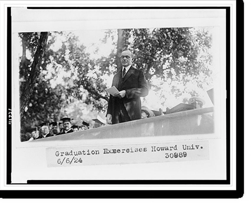 Historic Print, [President Coolidge, half-length portrait, standing ...