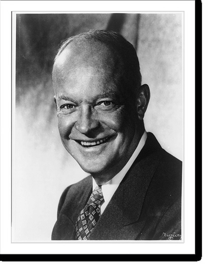 Historic Print, [President Dwight D. Eisenhower, head-and-shoulders ...
