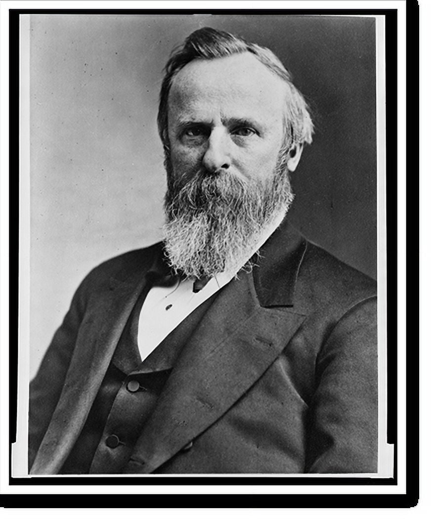 Historic Print, [President Rutherford B. Hayes, half-length portrait ...