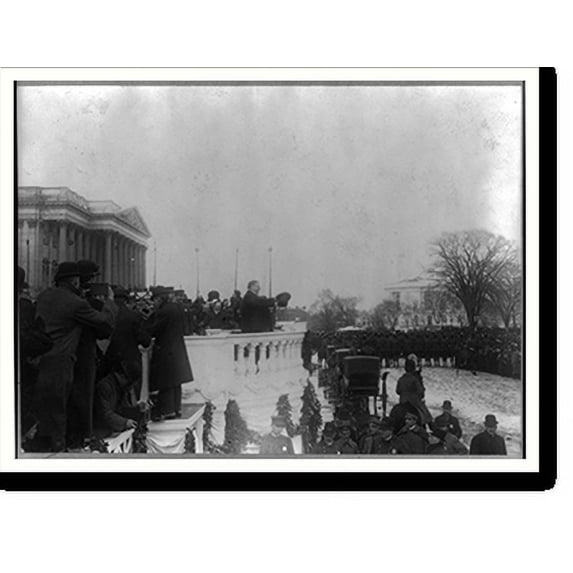 Historic Print, President Taft bowing to crowd, 16" x 20" - Walmart.com
