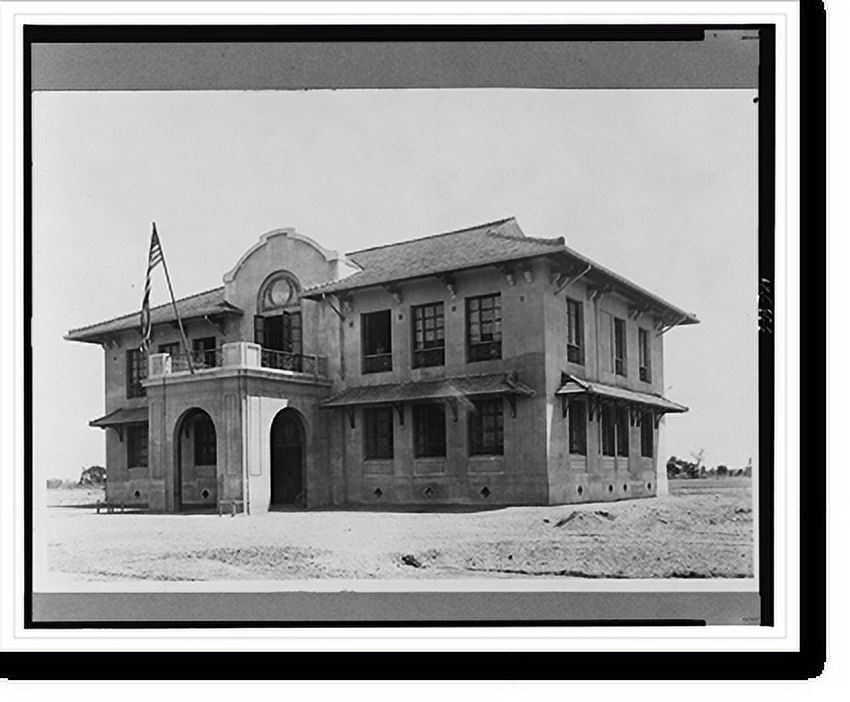 Historic Print, Provincial government building, Nueva Ecija, Philippine ...