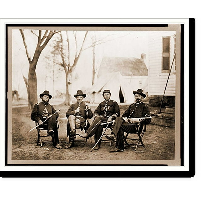 Historic Print, Provost Marshals 3rd Army Corps. March 1864, 18" x 24 ...