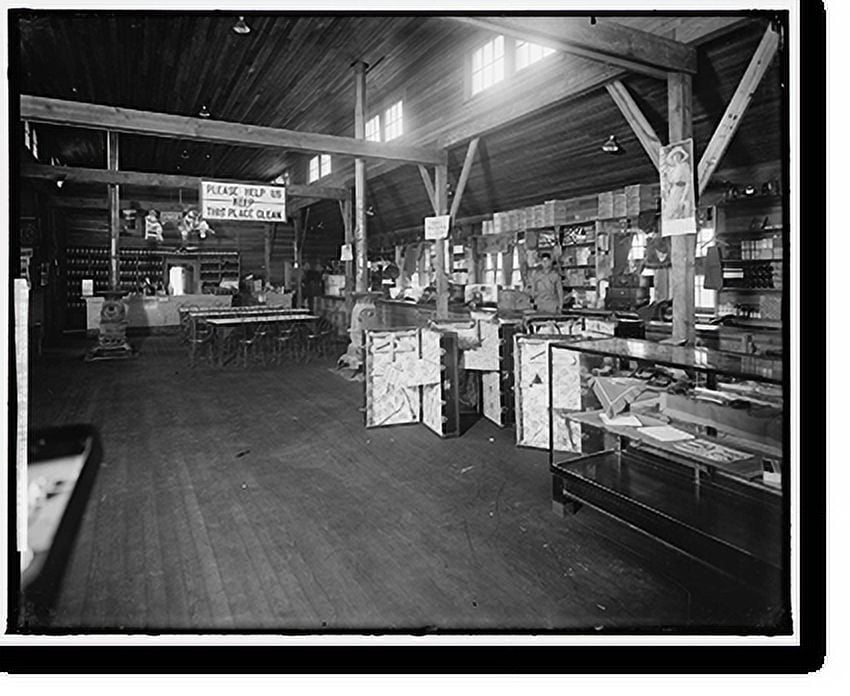Historic Print, QUANTICO POST EXCHANGE, 16" x 20" - Walmart.com