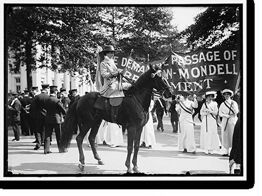 Historic Print, RUBLEE, MRS. JULIET. WOMAN SUFFRAGE, 18" x 24 ...