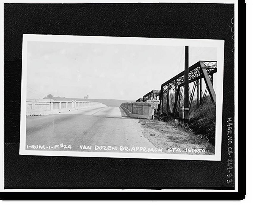 Historic Print, Redwood National & State Parks Roads, California coast ...