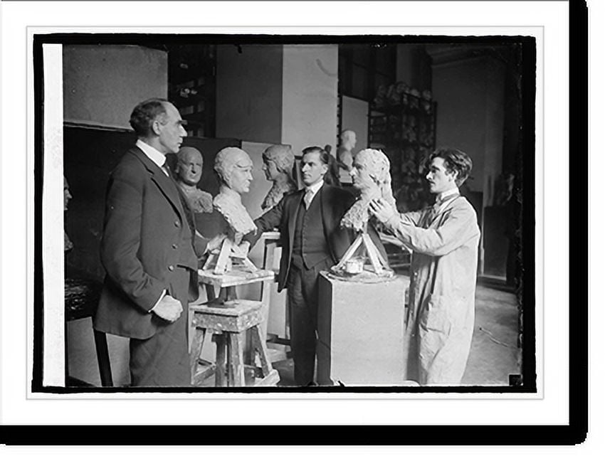Historic Print, Rep. Henry B. Rathbone & W. Henry Ogden in studio of M ...