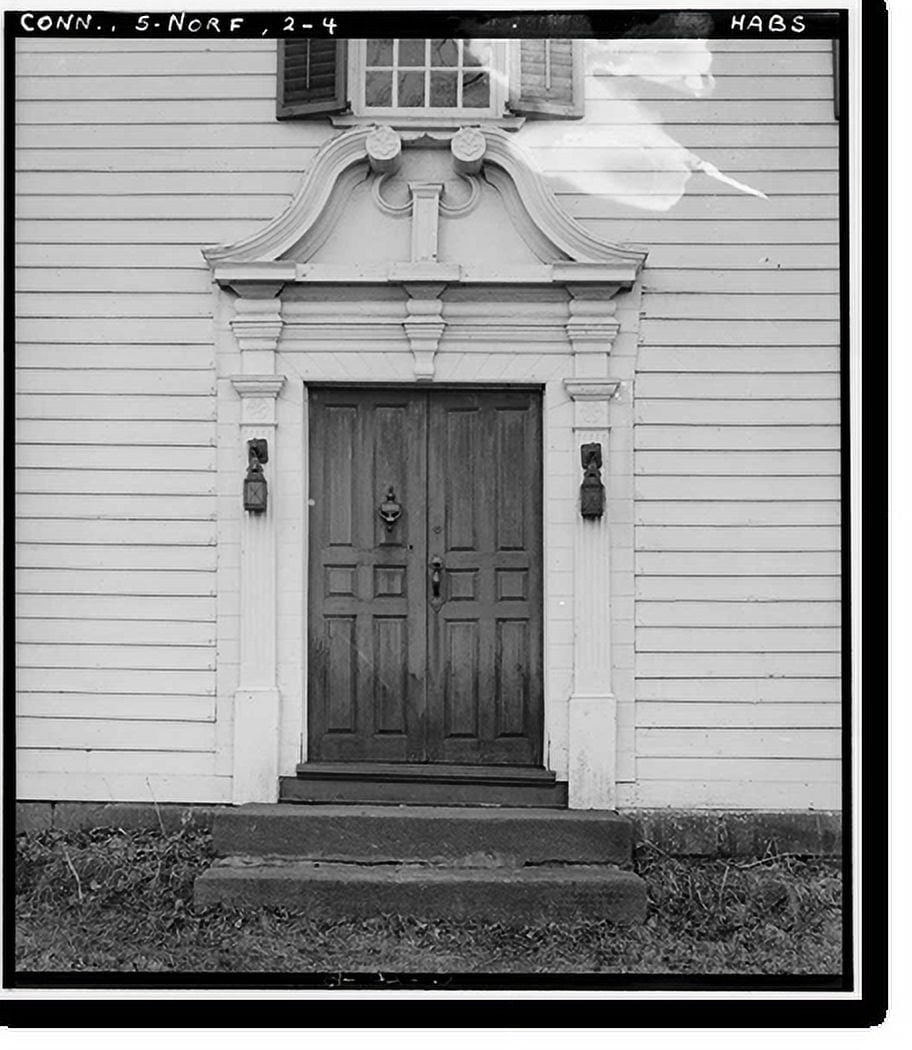 Historic Print, Reverend Warham Williams House, Northford, New Haven ...