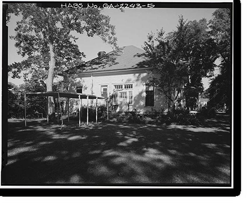 Historic Print, Riddle-Jackson House, 608 Jackson Street, Vidalia ...