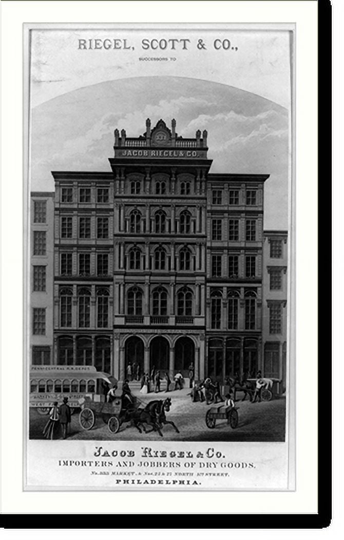Historic Print, Riegel, Scott & Co. importers and jobbers of dry goods ...