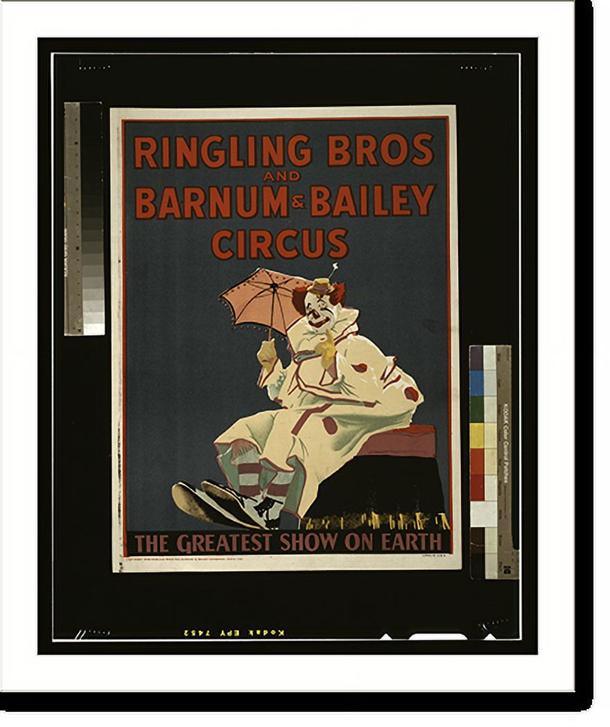 Historic Print, Ringling Bros and Barnum & Bailey Circus The greatest ...