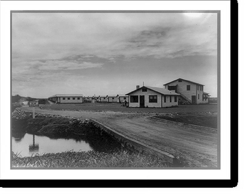 Historic Print, Ritta Plantation village, Fla. The village is owned by ...