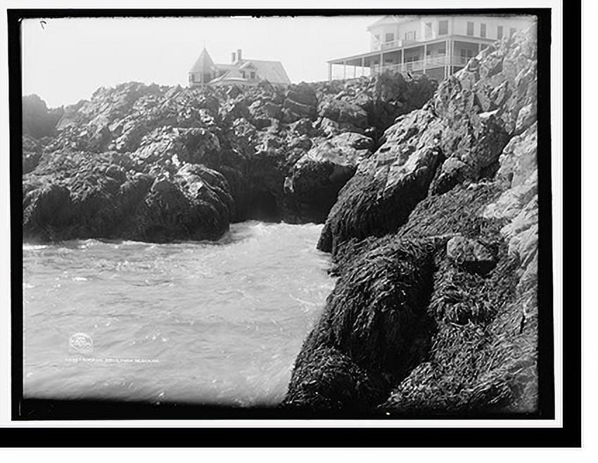 Historic Print, Roaring Rock, York Beach, Me., 16" x 20" - Walmart.com