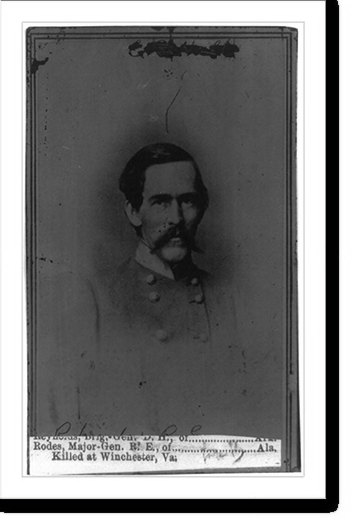 Historic Print, [Robert E. Rodes, half-length portrait, facing front ...
