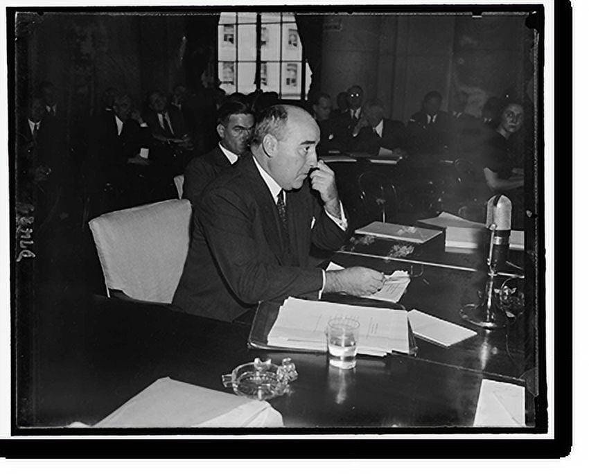 Historic Print, Robert E. Wilson was witness before the Monopoly Investigating Committee, Oct ...