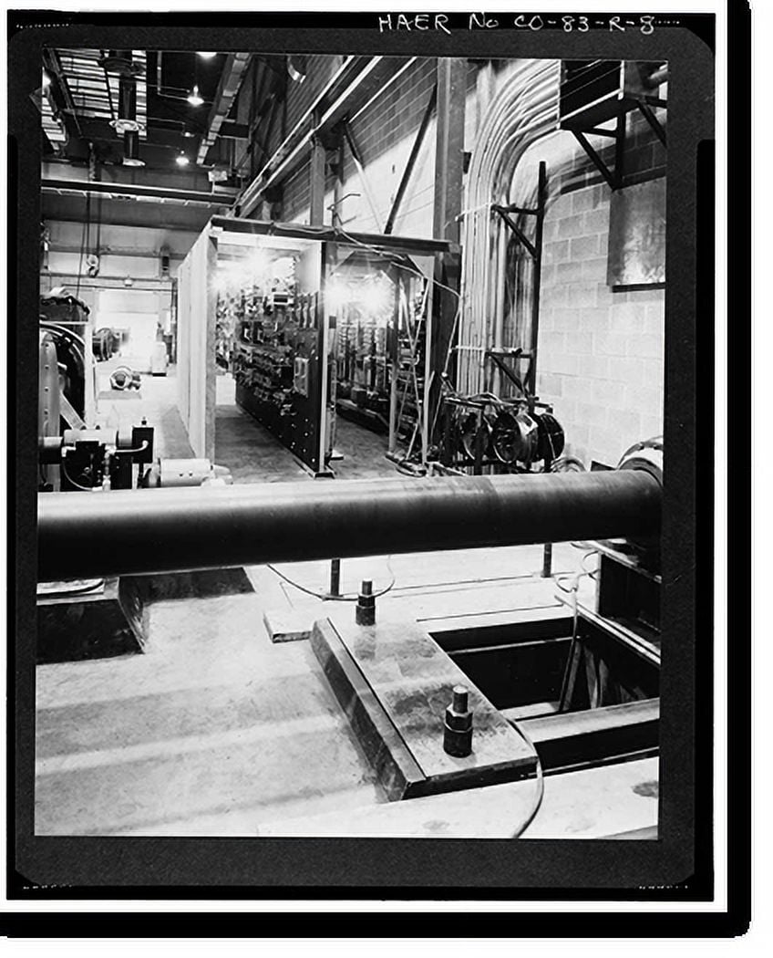 Historic Print, Rocky Flats Plant, Uranium Rolling & Forming Operations, Southeast section of ...
