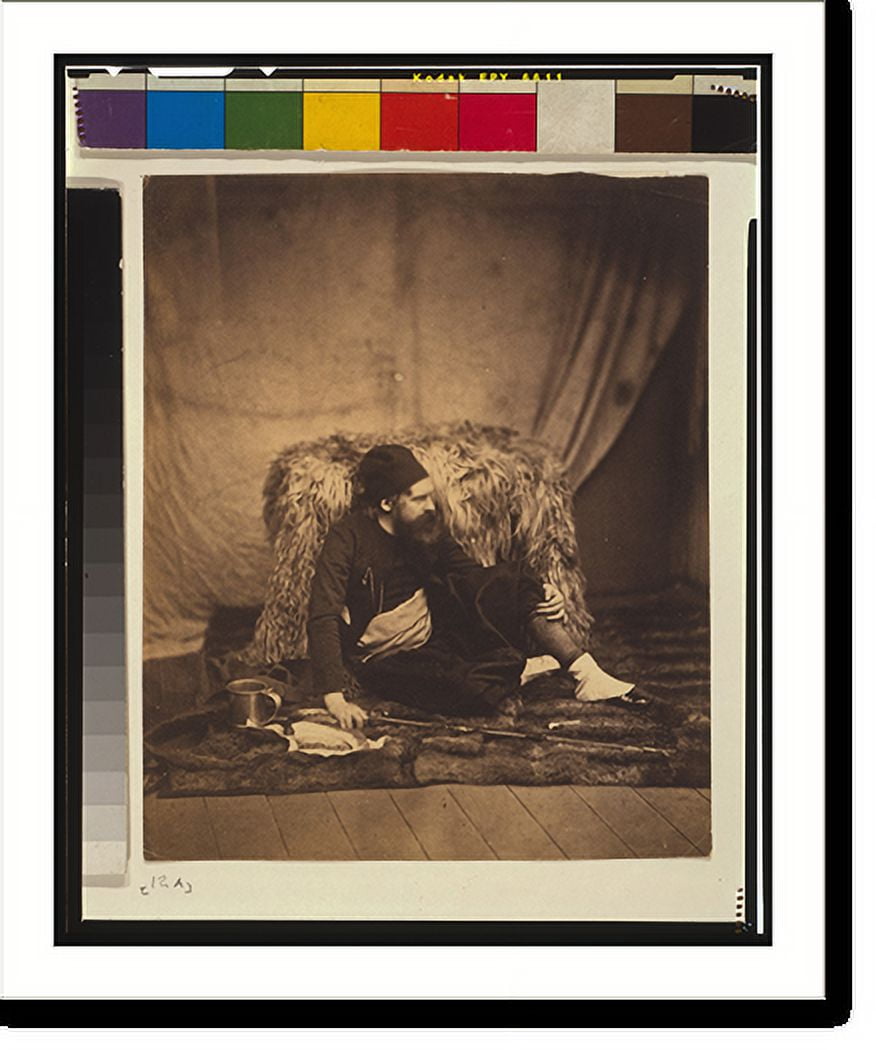 Historic Print, Roger Fenton in borrowed Zouave uniform - 2, 18" x 24 ...