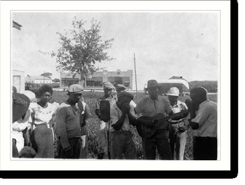 Historic Print, [Roger Mathews (harmonica), Willie Flowers (guitar ...