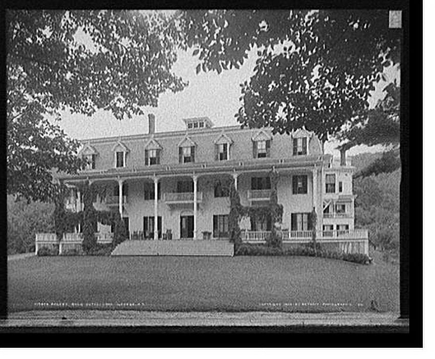 Historic Print, Rogers Rock Hotel, Lake George, N.Y., 18" x 24 ...