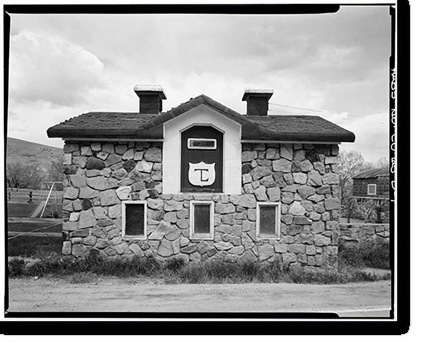 Historic Print, Rooney Ranch, Granary, Rooney Road & West Alamdea ...