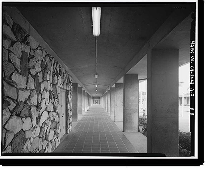 Historic Print, Roosevelt Base, Arcade, West Virginia Street, Long ...