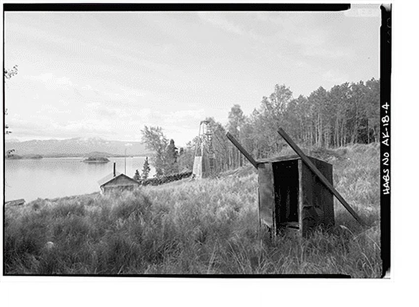 Historic Print, Roy Fure's Trapping Cabin, King Salmon, Bristol Bay ...