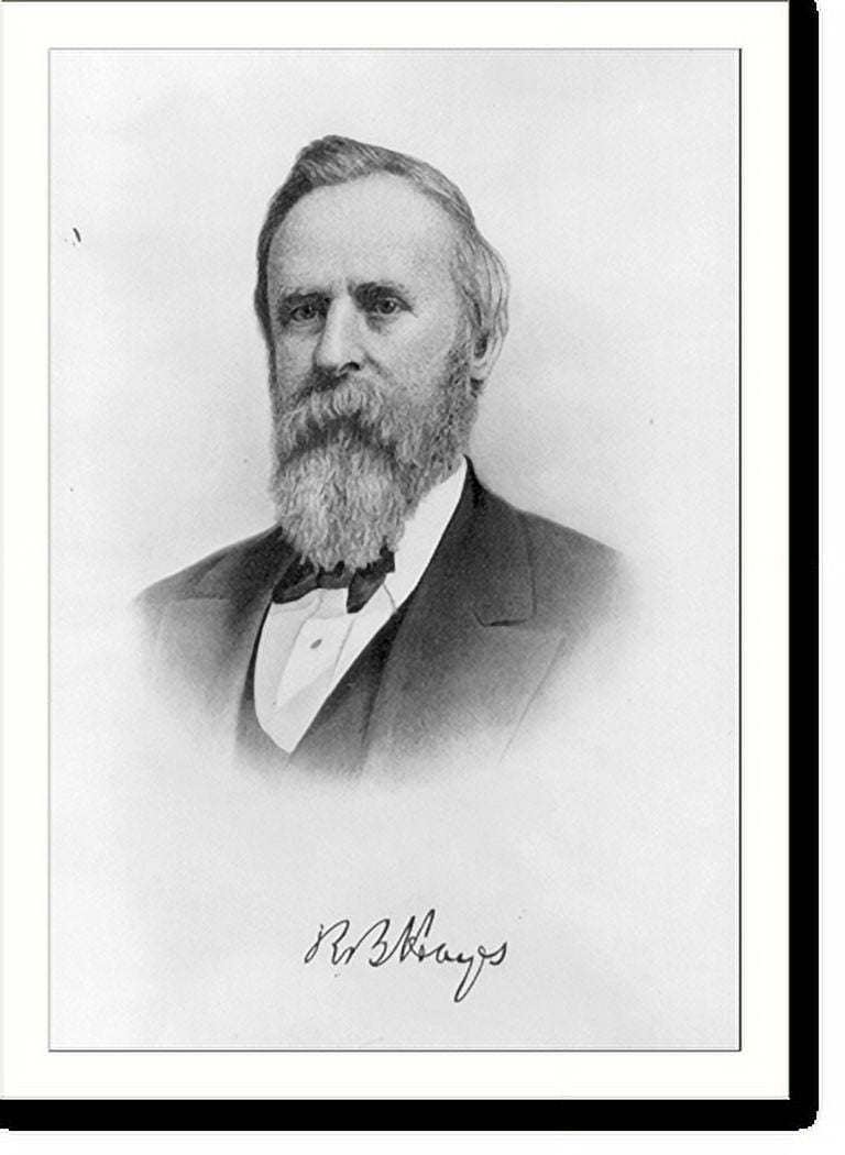 Historic Print, Rutherford B. Hayes, 16" x 20" - Walmart.com