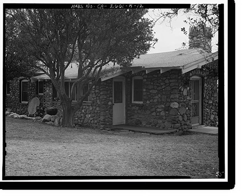 Historic Print, Sainsevain Property, Bullock House, 14804 Summit Avenue ...