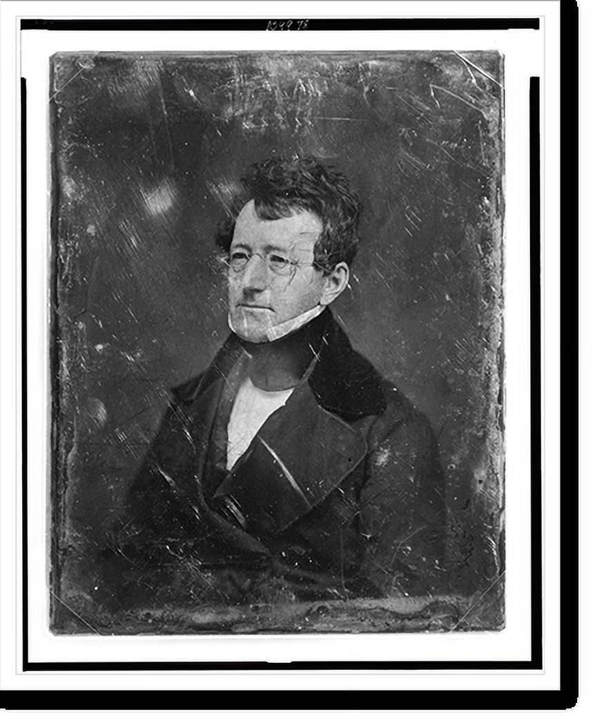 Historic Print, [Samuel G. Goodrich, head-and-shoulders portrait, three ...
