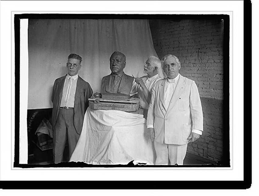 Historic Print, Samuel Gompers, Frank Morrison, U.S.J. Dunbar with ...