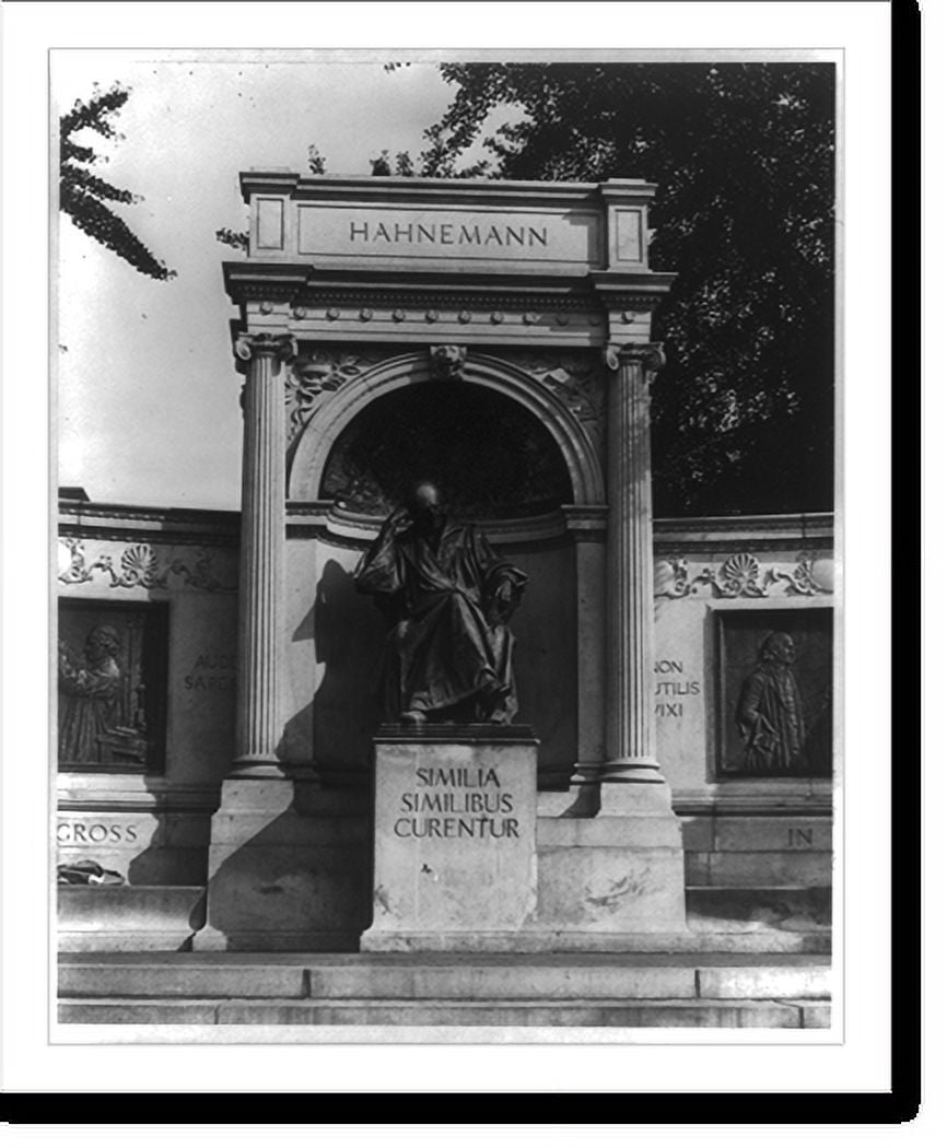 Historic Print, [Samuel Hahnemann Monument, Scott Circle, Washington, D ...
