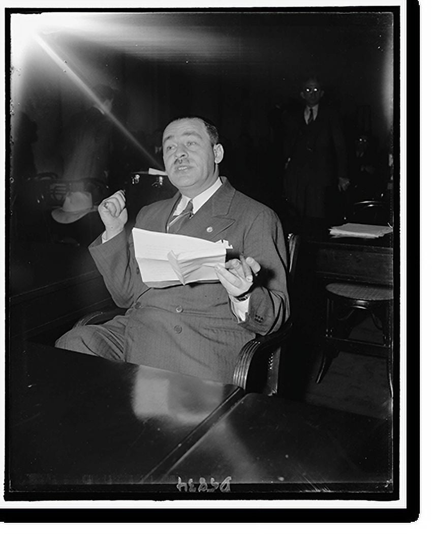 Historic Print, Samuel L. Roth, Pres. of Employees Fidelity, 16" x 20 ...