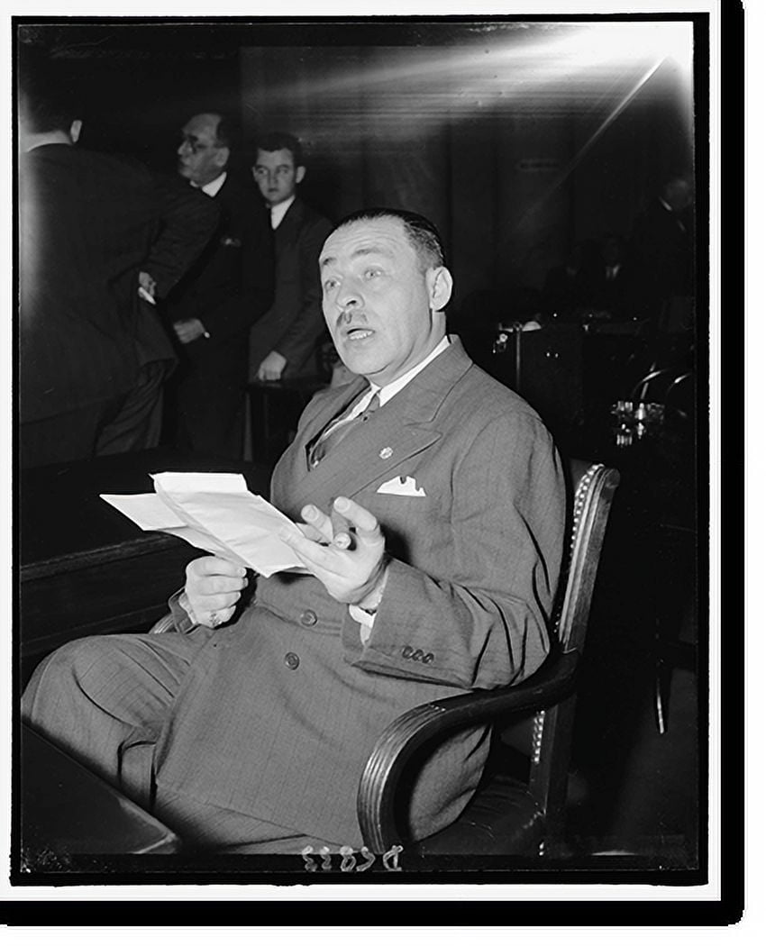 Historic Print, Samuel L. Roth, President of Employees Fidelity, 16" x ...