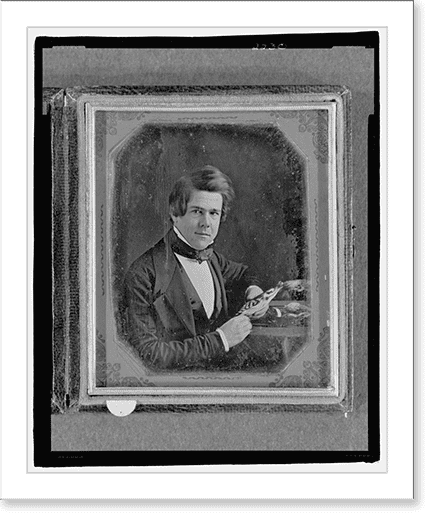 Historic Print, [Samuel Washington Woodhouse, head and shoulders ...