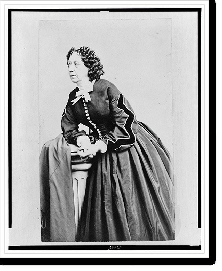 Historic Print, [Sara Payson Parton, known as Fanny Fern, three-quarter ...