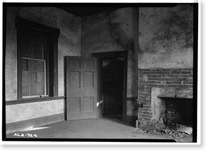 Historic Print, Saunders-Goode-Hall House, State Highway 101, Town ...