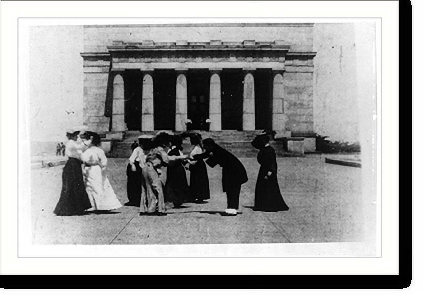 Historic Print, Scene at Grant's Tomb from How the French nobleman got ...