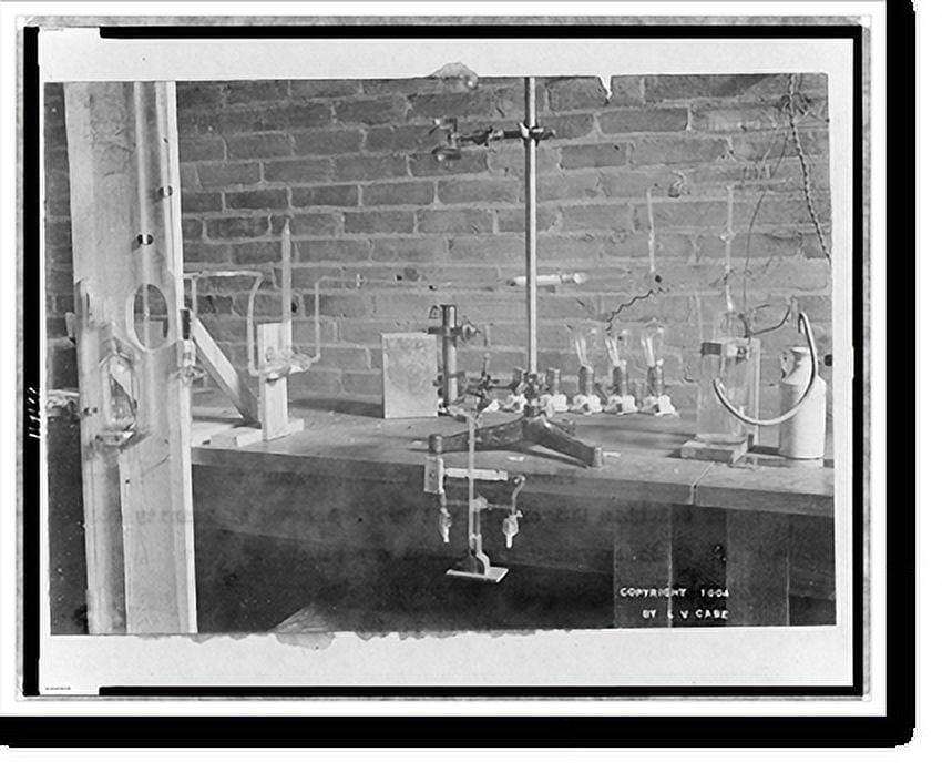 Historic Print, [Scientific equipment used by Dr. Davis of Columbia ...