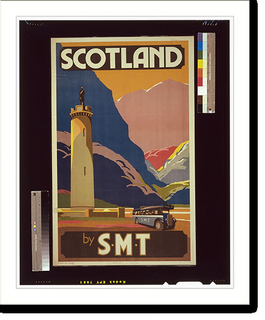 Historic Print, Scotland by S.M.T..Jack Peacock., 16" x 20" - Walmart.com