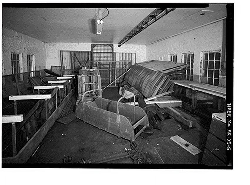 Historic Print, Sealing Plant, St. George Island, Pribilof Islands, St ...