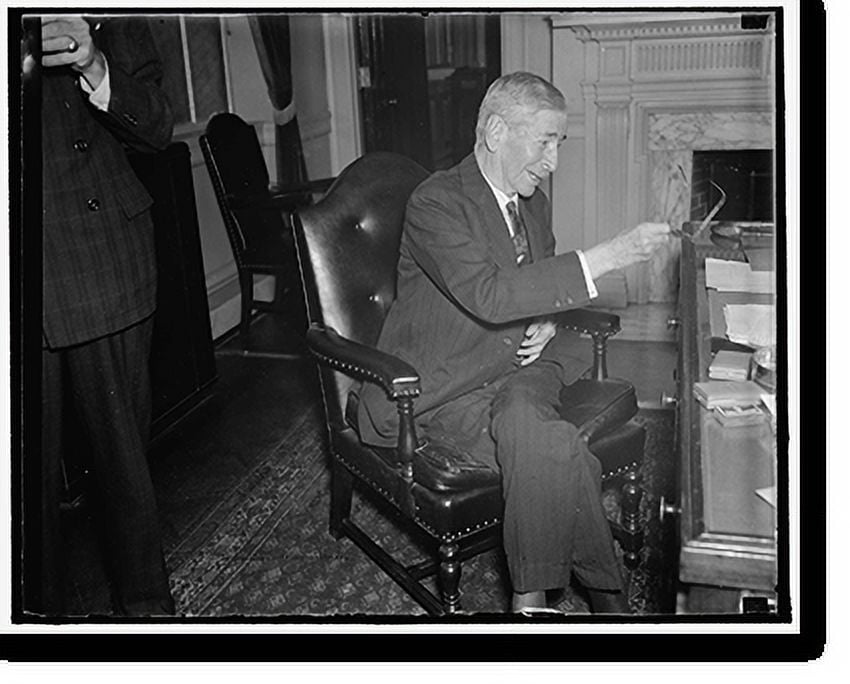 Historic Print, Secretary of Navy. Washington, D.C., Oct. 15. Fully ...