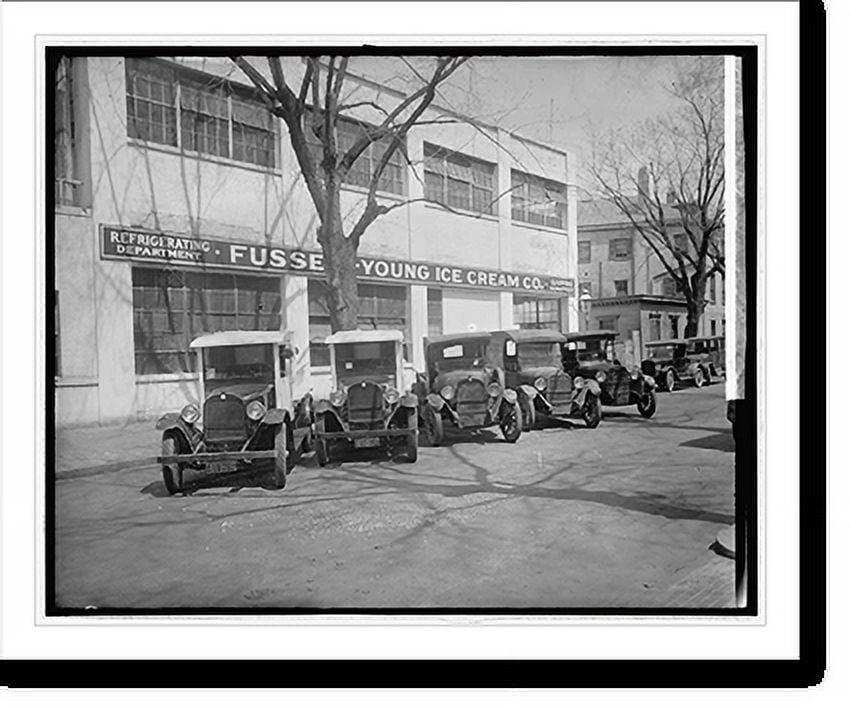 Historic Print, Semmes Motor Co. Fussel Ice Cream truck, [1926], 16" x ...
